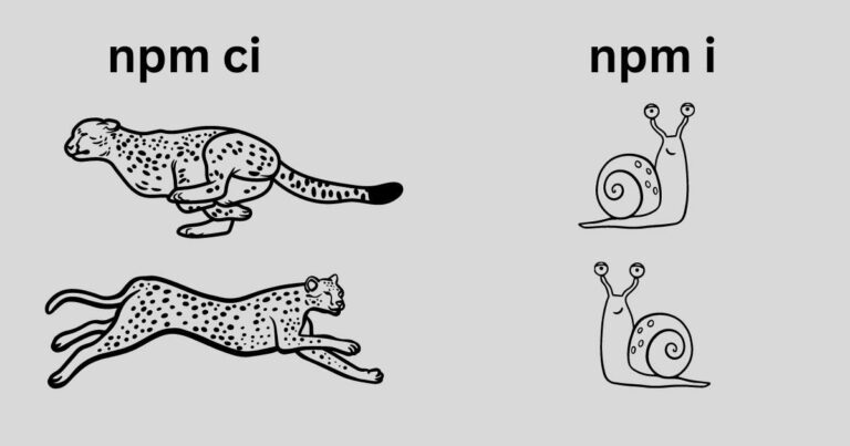 npm ci vs npm install: Clean Install Is Better! + 5 Common Errors npm ci vs npm install: Clean Install Is Better! + 5 Common Errors